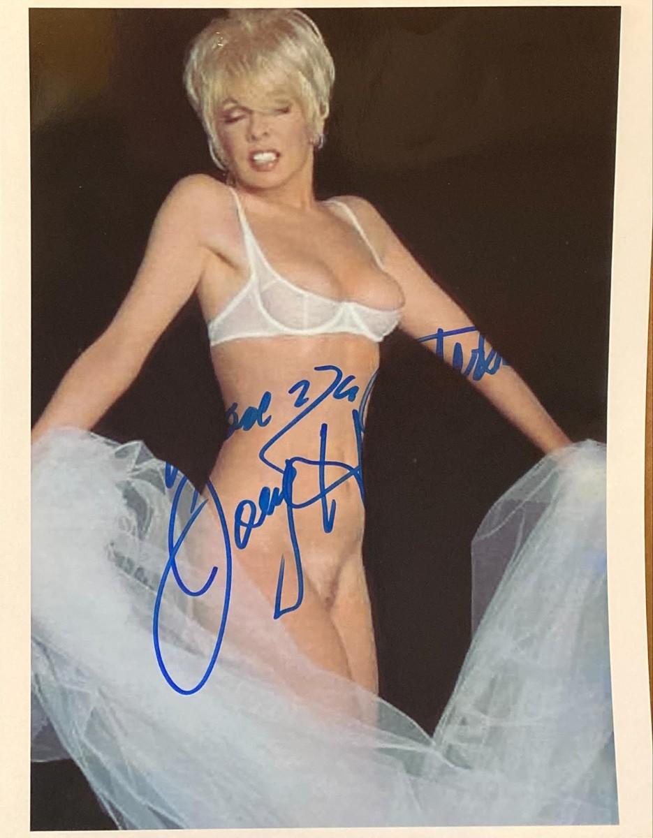 Joey Heatherton Signed Photo
