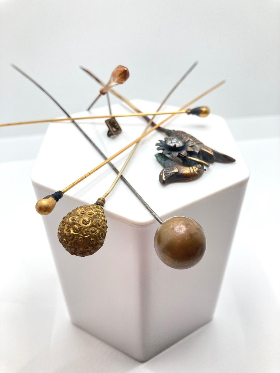LOT 339: Collection of Vintage / Antique Hat Pins | EstateSales.org