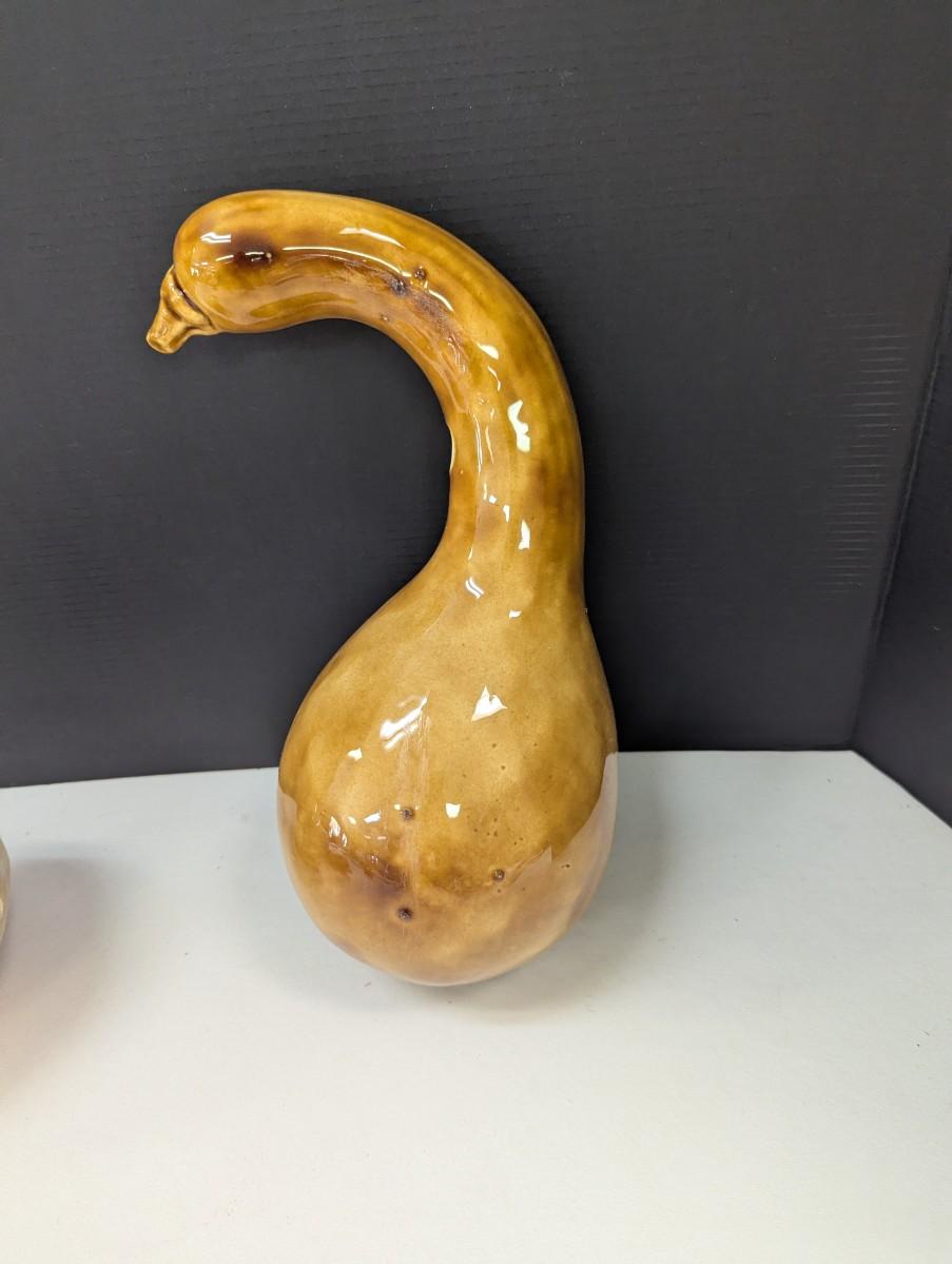 Pair Of Ceramic Gourds | EstateSales.org
