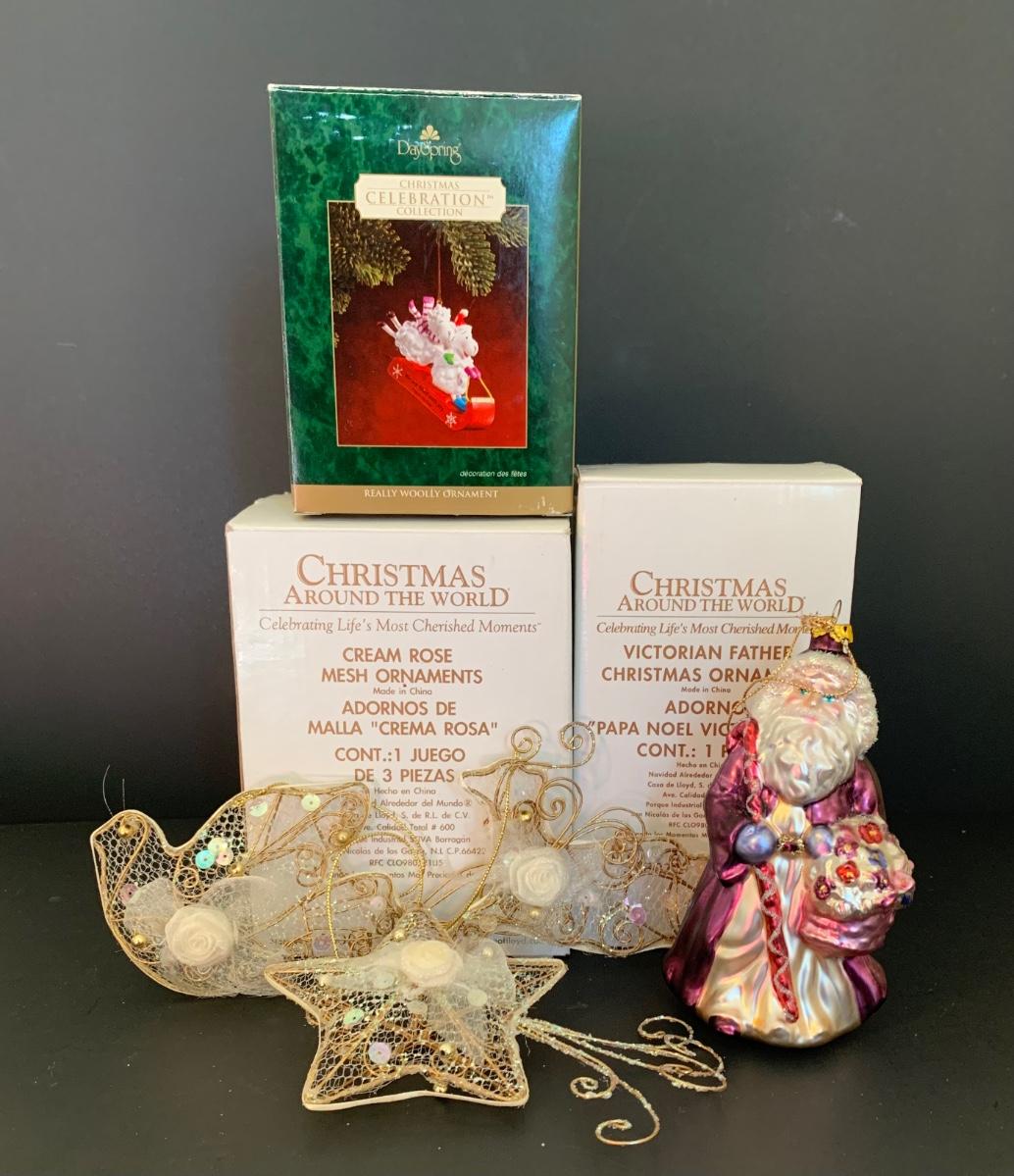 Lot 107: Christmas Around the World Collectibles & Hallmark Ornaments ...